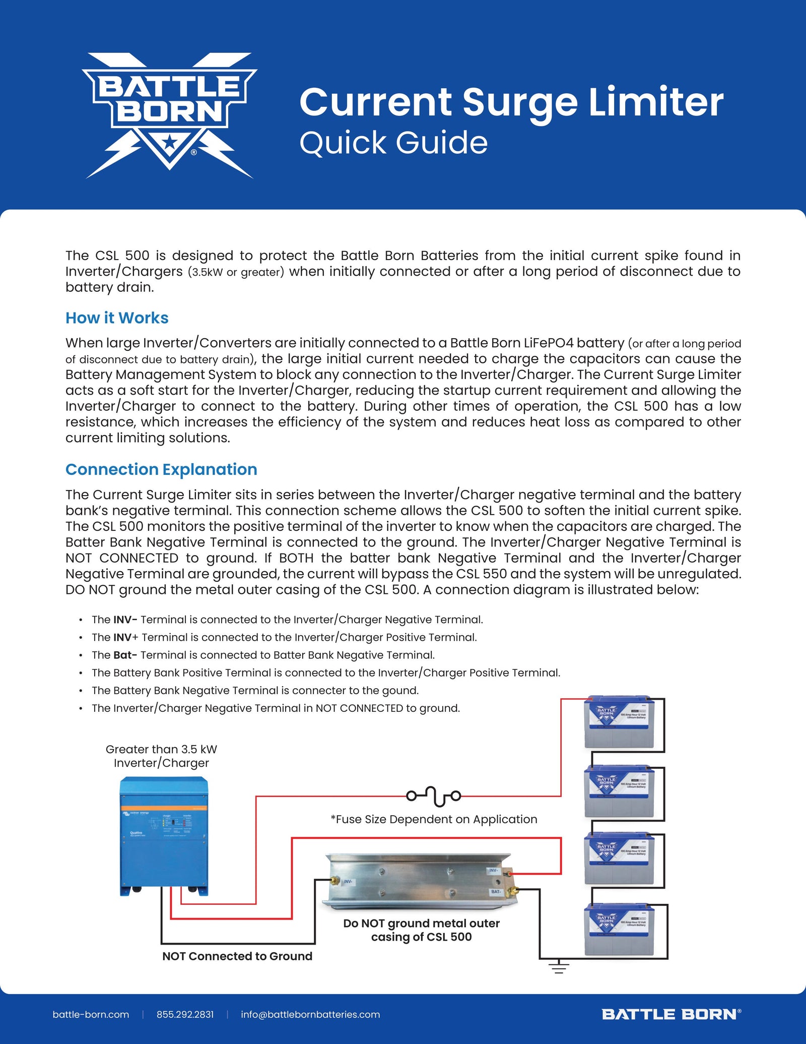 Current Surge Limiter (CSL) Quick Guide – Battle Born Batteries