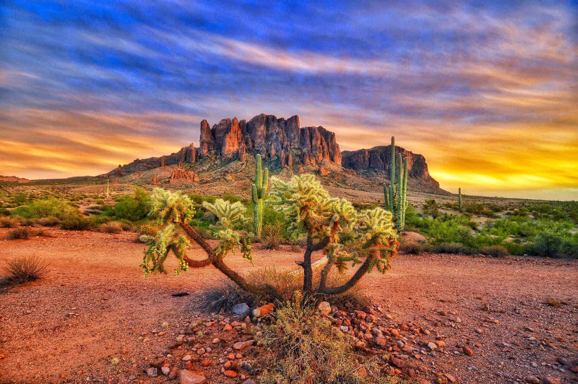 10 Awesome Spots for Boondocking in Arizona with Great Solar
