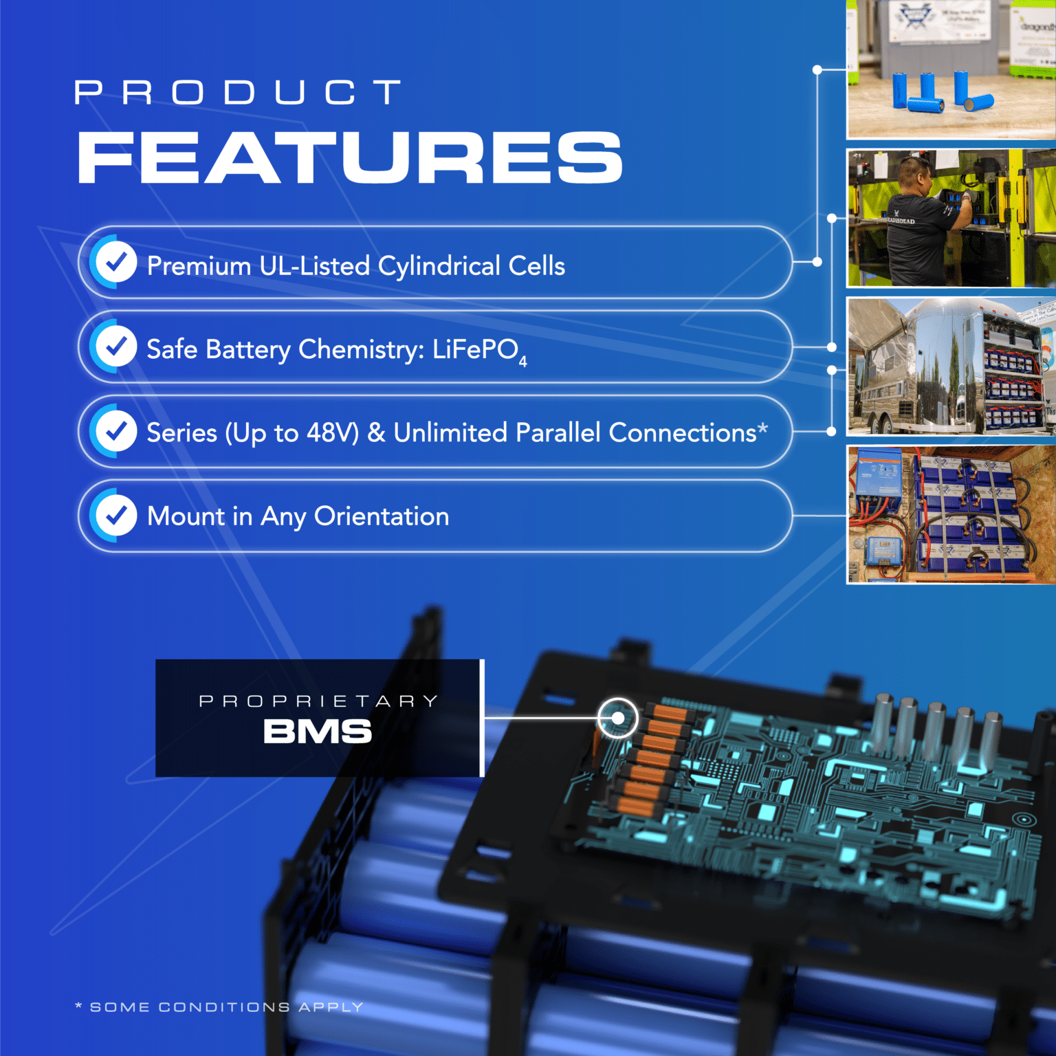 24V LiFePO4 Heated Battery Kit | Battle Born Batteries