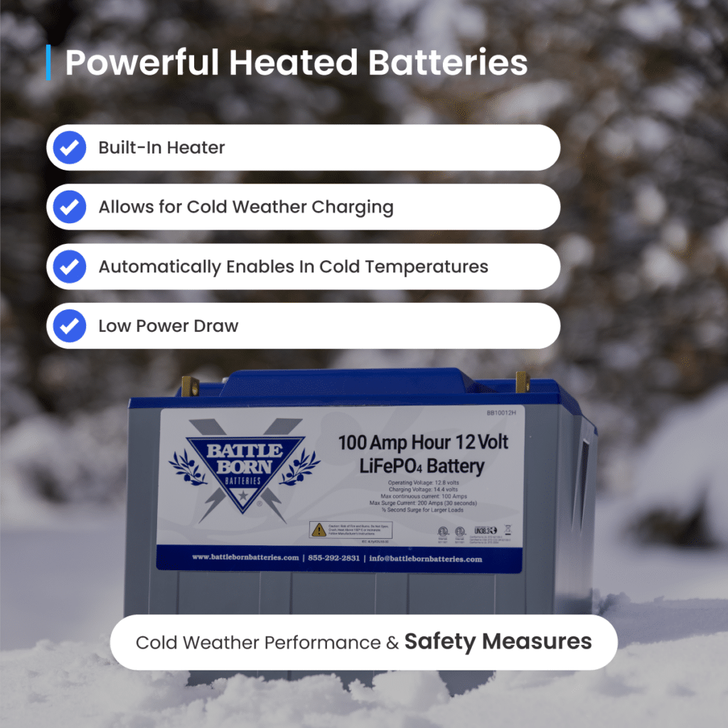 12V LiFePO4 Heated Battery Kit | Battle Born Batteries