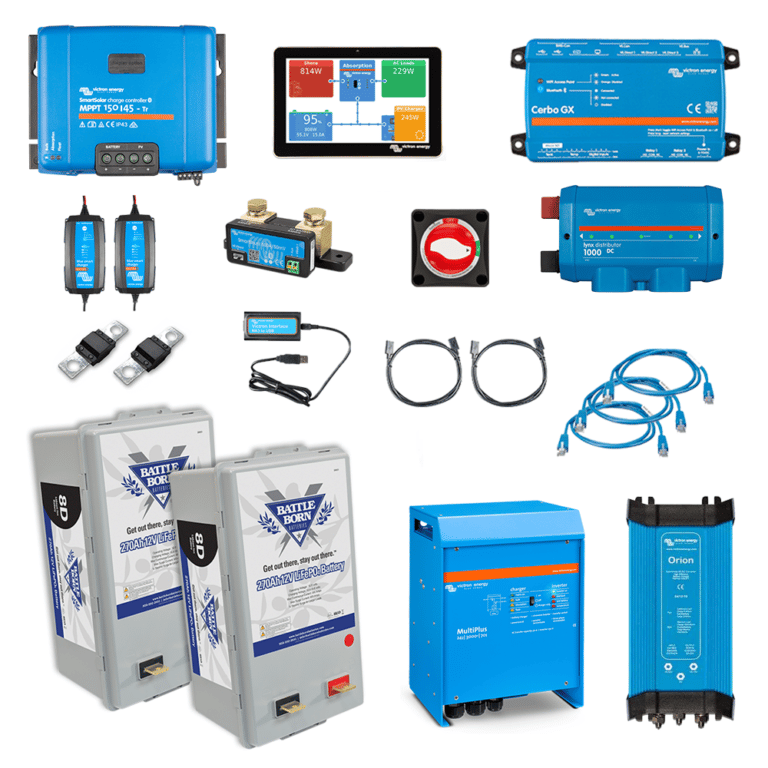 Lithium-Ion Marine Battery Kits | Battle Born Batteries