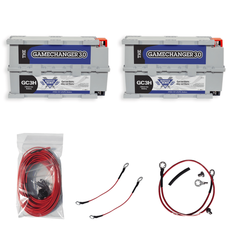 12V GC3 LiFePO4 Heated Battery Kit | Battle Born Batteries