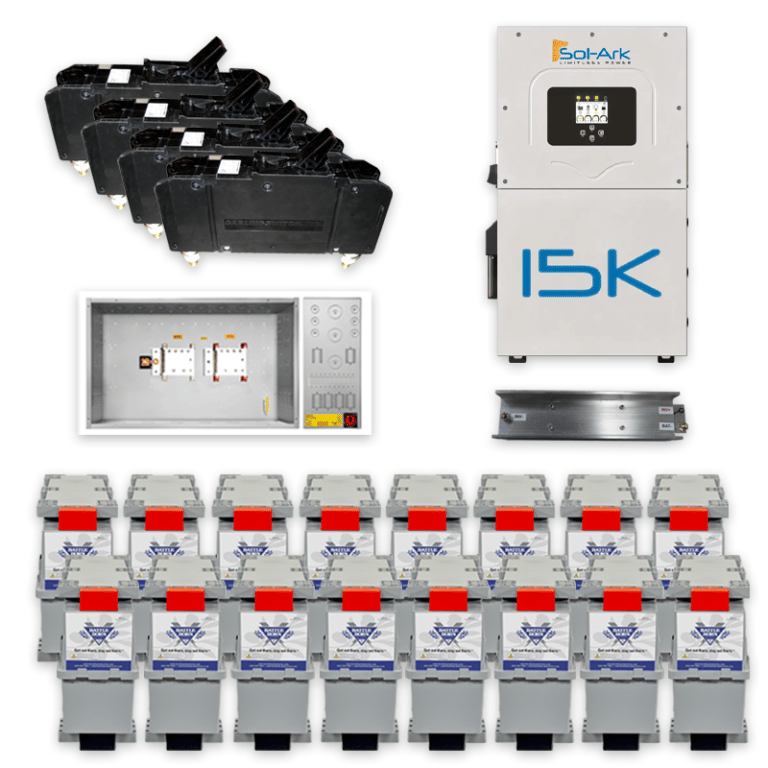 Sol-Ark 15k-52kw 48V Battery Kit | Battle Born Batteries