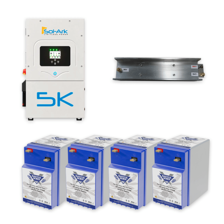 Sol-Ark 5K-5kw 48v Battery Kit | Battle Born Batteries