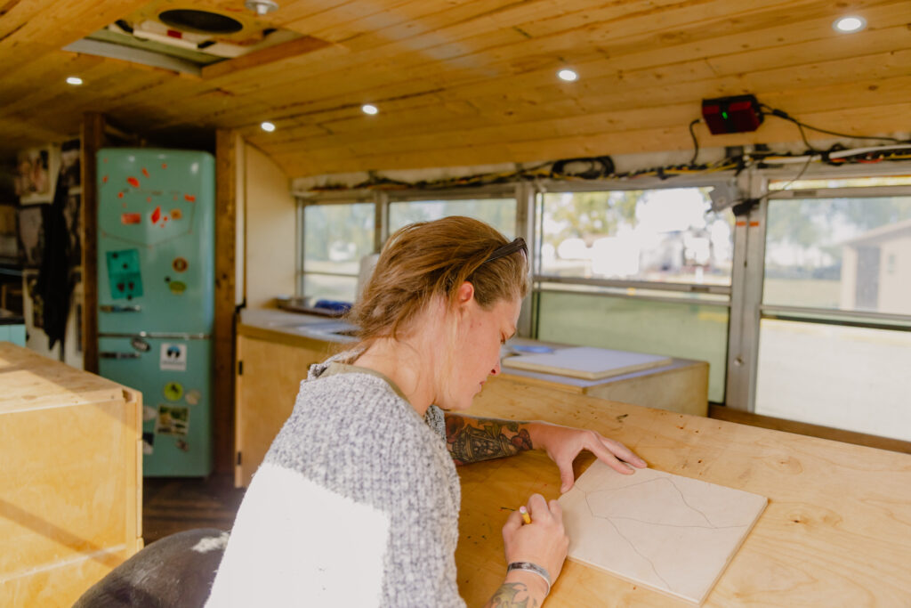 The Painted Buffalo Traveling Studio is Helping Veterans