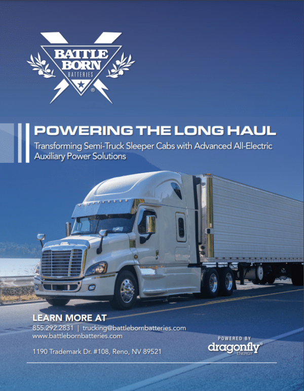 All Electric APU | Battle Born Batteries