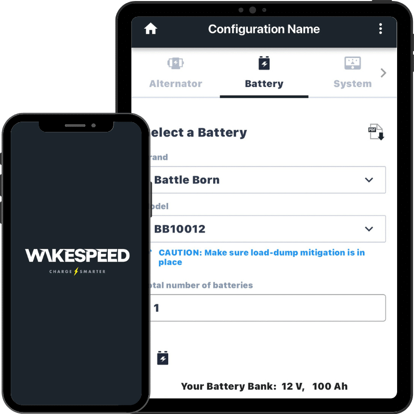 Wakespeed WS500 Pro with Bluetooth® | Battle Born Batteries